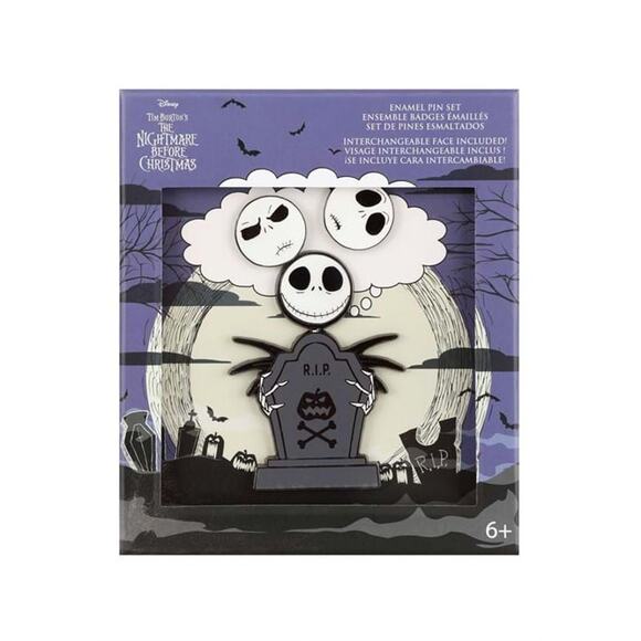 Loungefly | Other | New Loungefly Disney Nbc Jack Skellington Mixed ...
